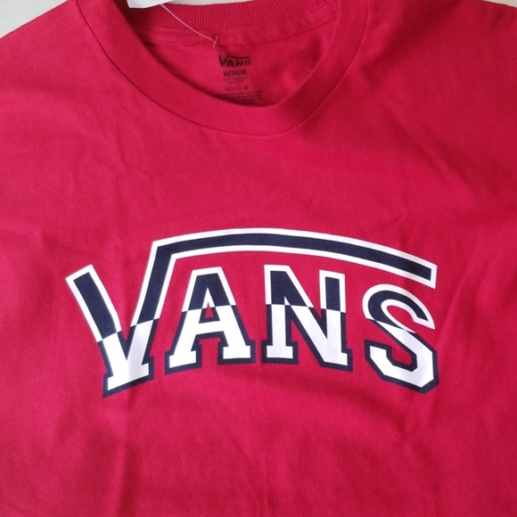 Vans | Shirts | Vans Graphic Logo Short Sleeve Tee Medium | Poshmark